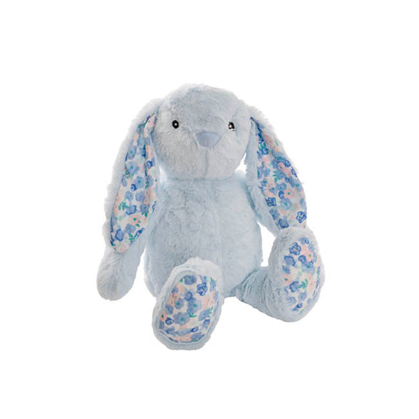 Bunny Lucy Plush Soft Toy - Blue - Canterbury Kids
